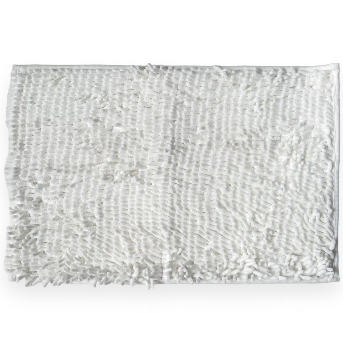 Pie de Baño Shaggy Blanco – Mercado Textil